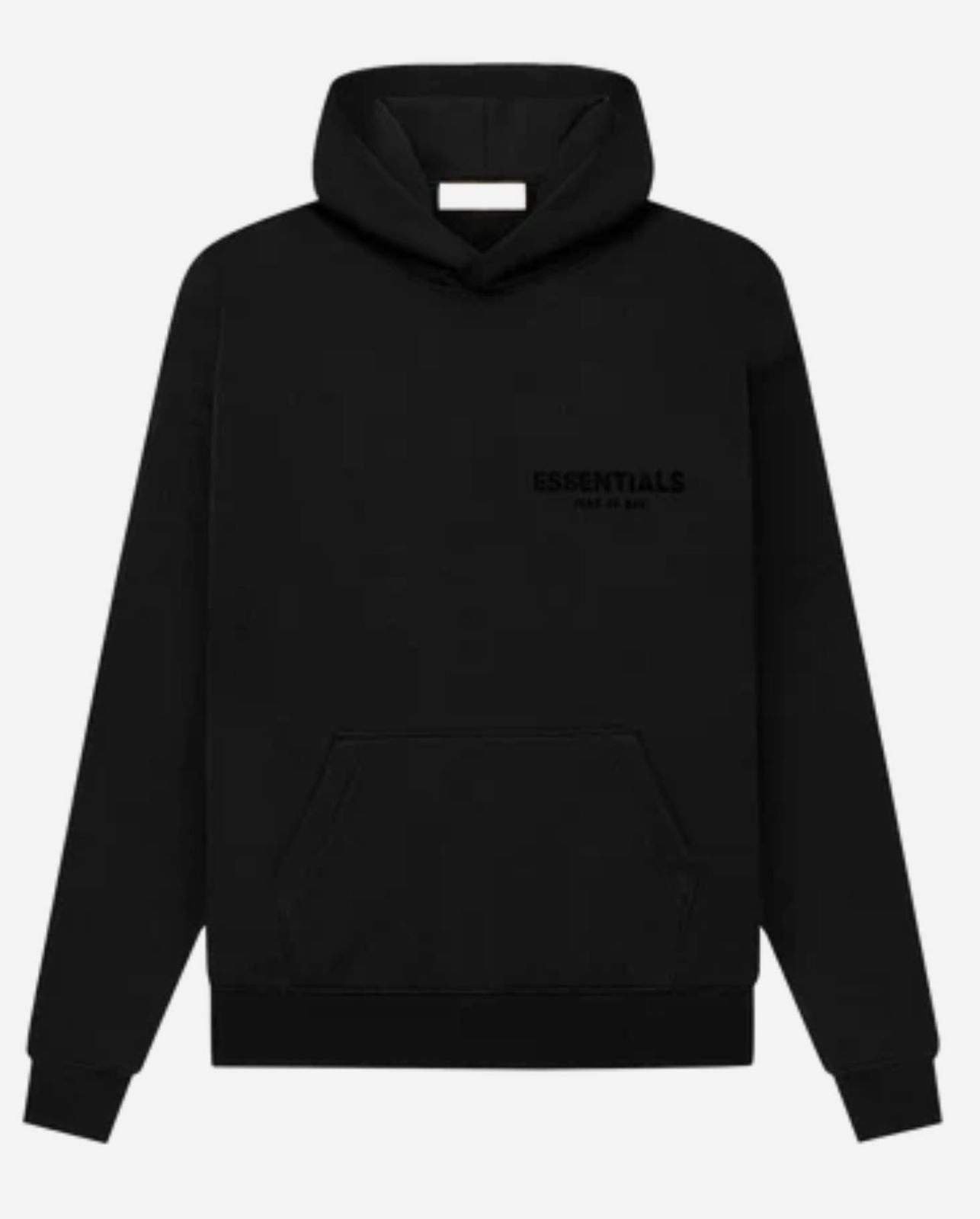 Sudadera Essentials Negra – Mommsneakers